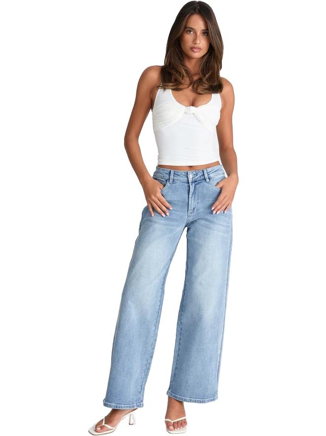 SASHA THERESE Sasha Therese Aliyah Wide-Leg Jeans